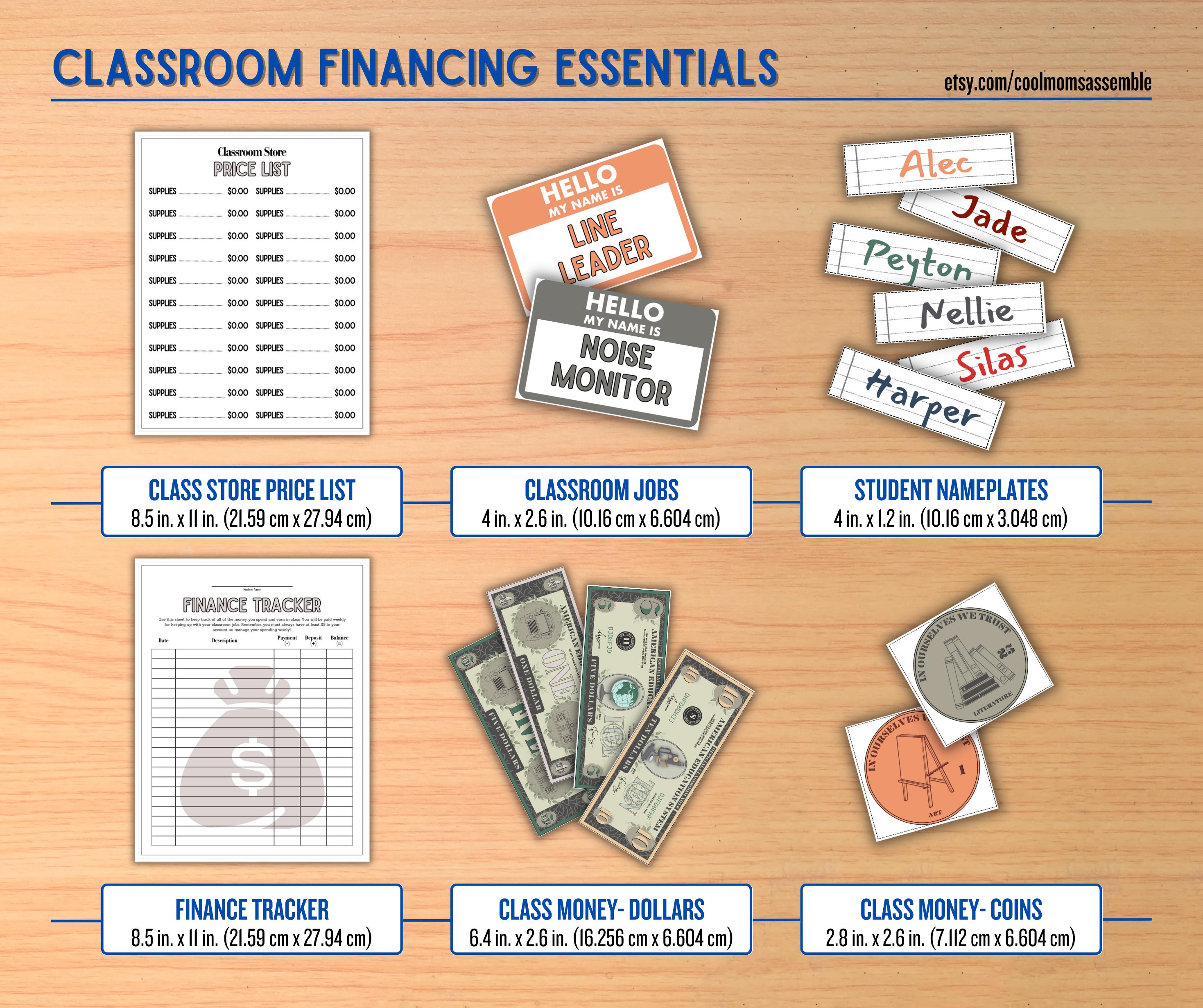 Desk Pet & Classroom Financing Starter Kit- Desk Pet Habitats- Desk Pet ...
