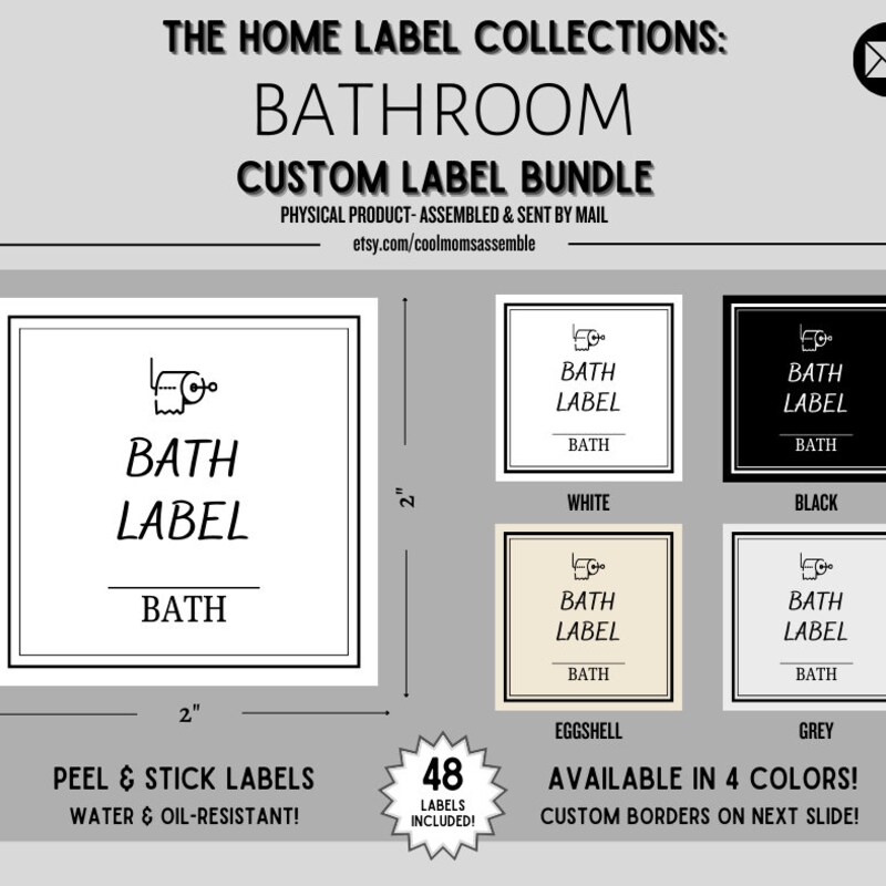 Bathroom Organization - Etsy