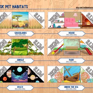 Desk Pet & Classroom Financing Starter Kit- Desk Pet Habitats- Desk Pet ...