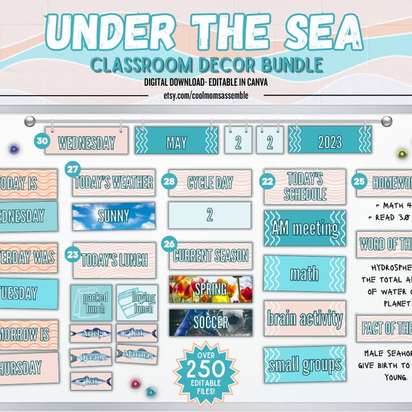 Classroom Decor Bundle - Etsy