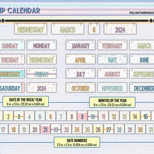 Pretty Pastels Classroom Calendar Bundle- School Calendar Bundle ...
