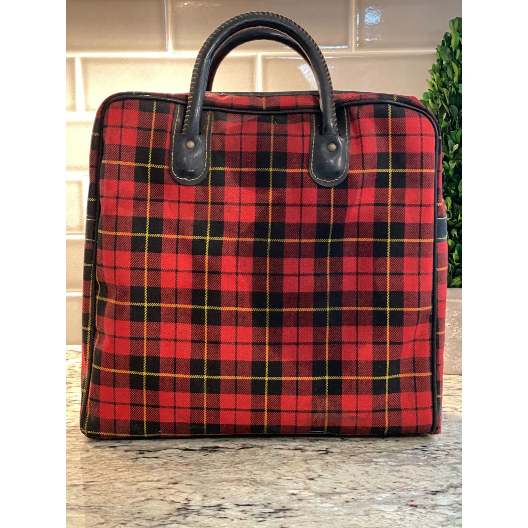 Sears Roebuck J.C. Higgins Plaid Lunch Box for 2 Vintage - Etsy