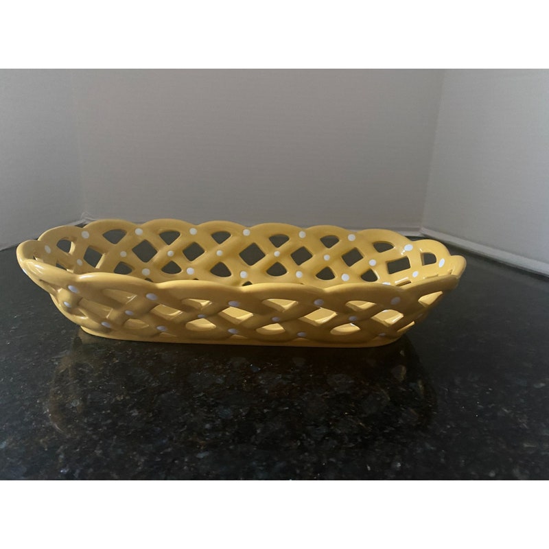 Yellow Bread Box - Etsy
