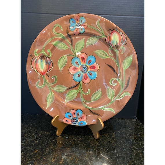 Gail Pittman for Southern Living Home Bountiful Brown Floral - Etsy