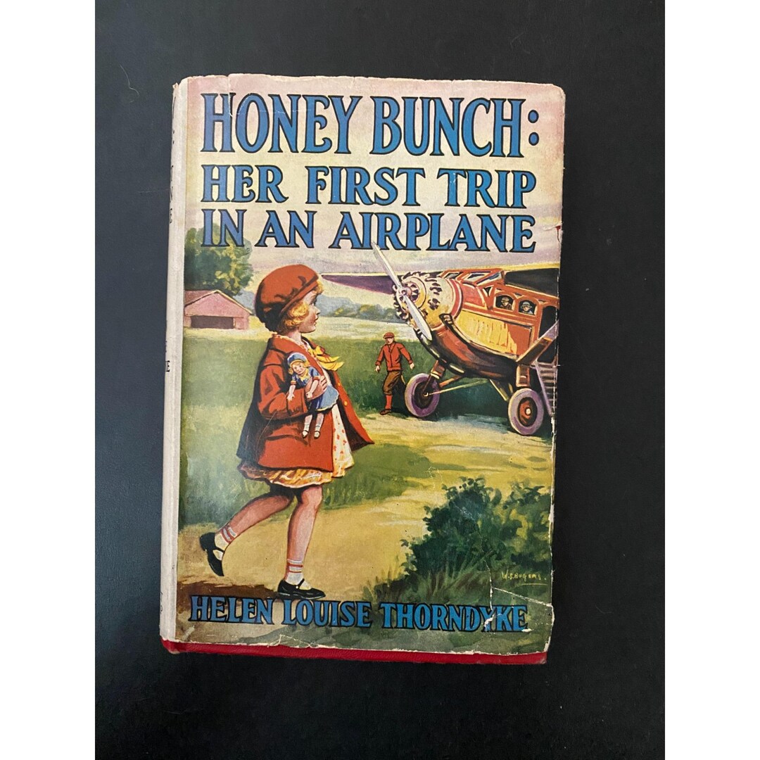 Honey Bunch: Her First Trip in an Airplane, Book Series #12, 1931 - Etsy