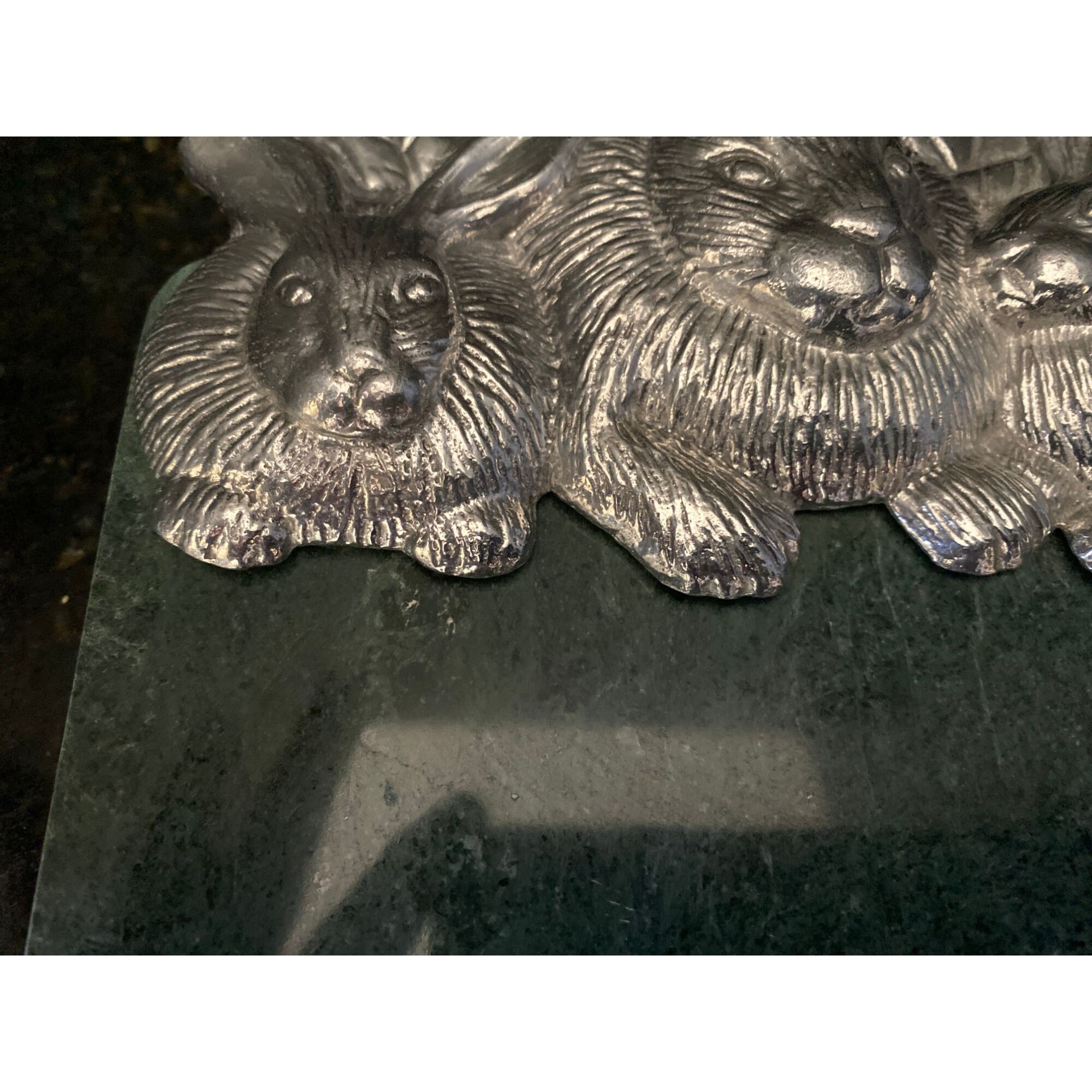 Arthur Court Rabbit Marble Cutting Board 1996 - Etsy