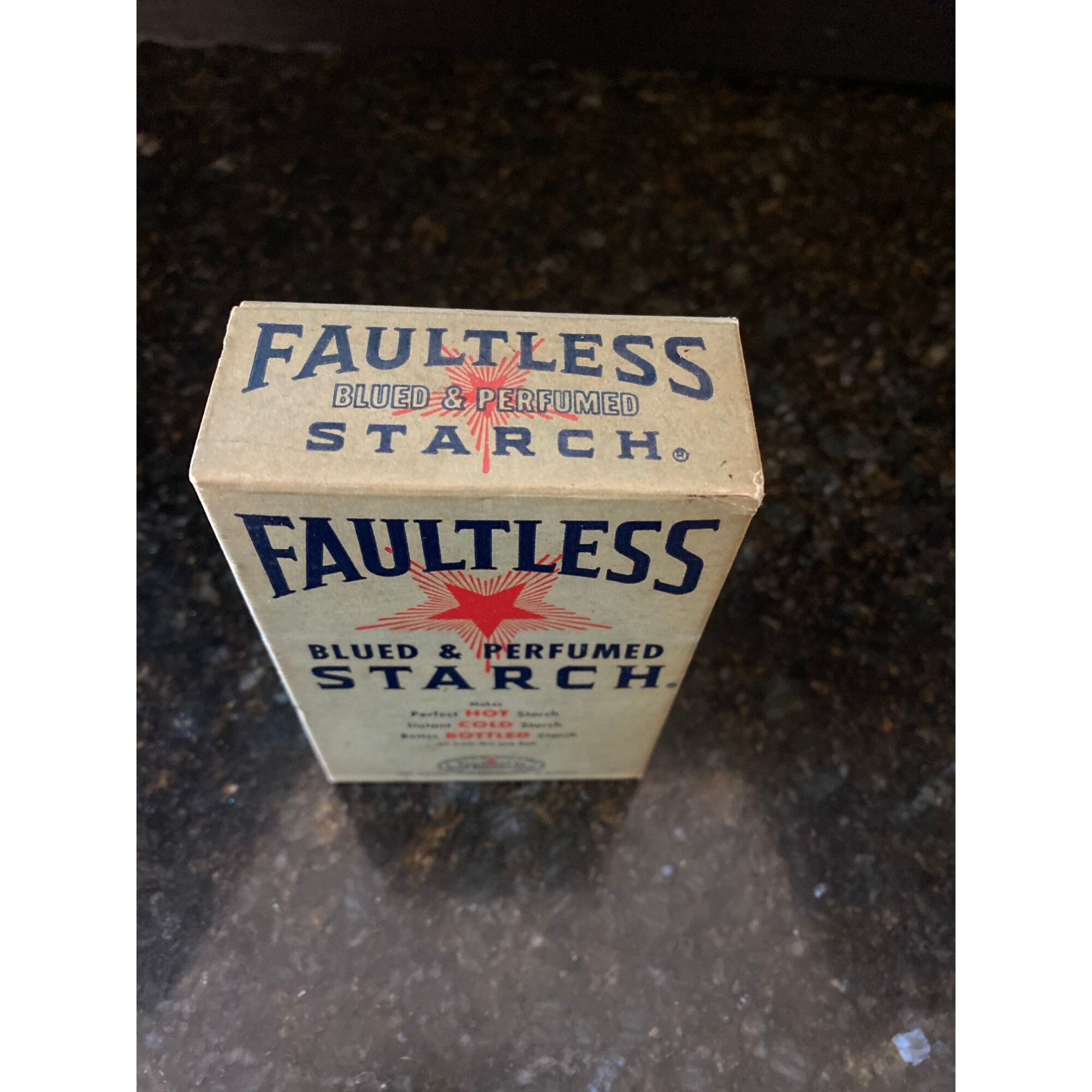 Faultless Blued & Perfumed Starch and Pamphlet - Etsy