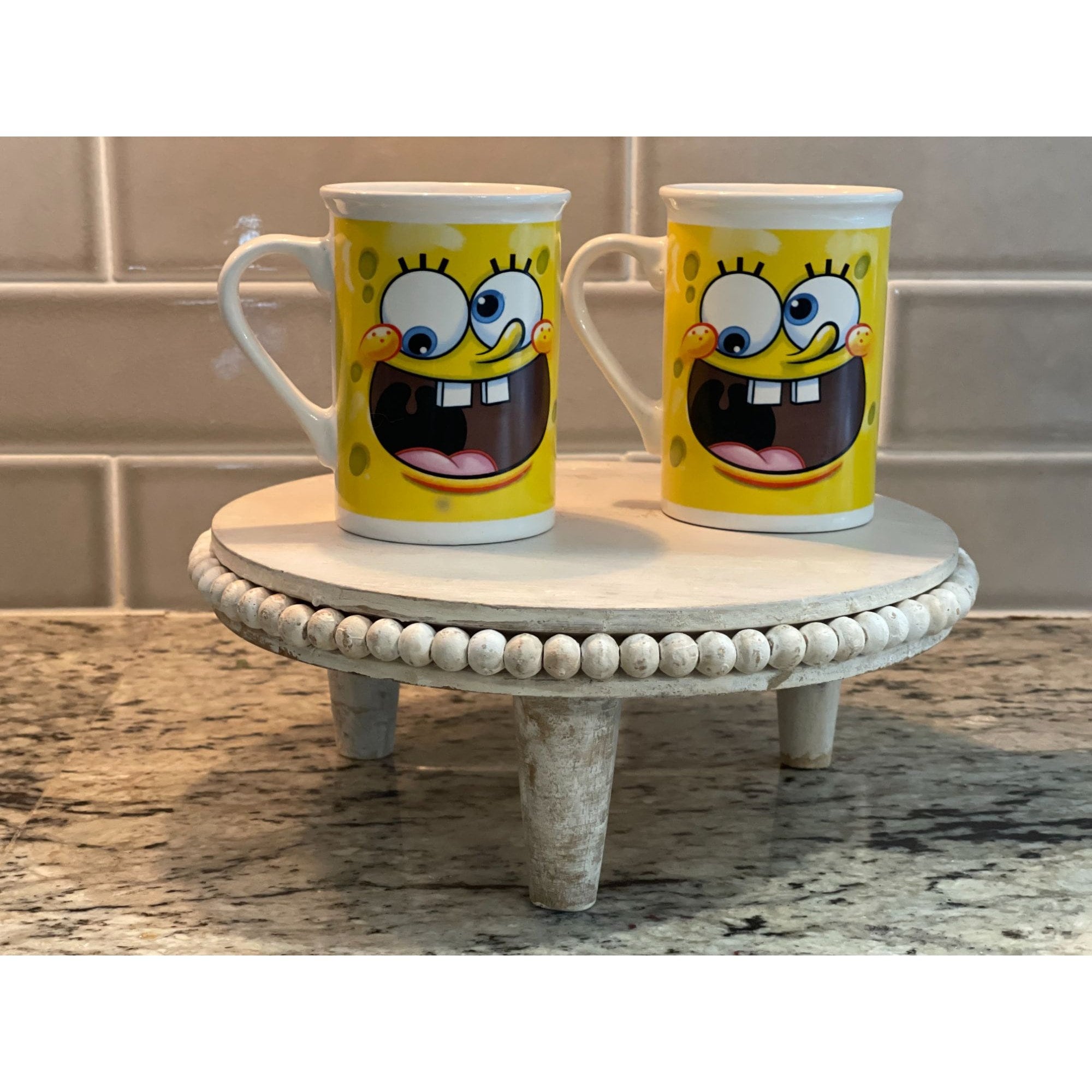 Spongebob Squarepants Coffee Cups 2013 Viacom - Etsy
