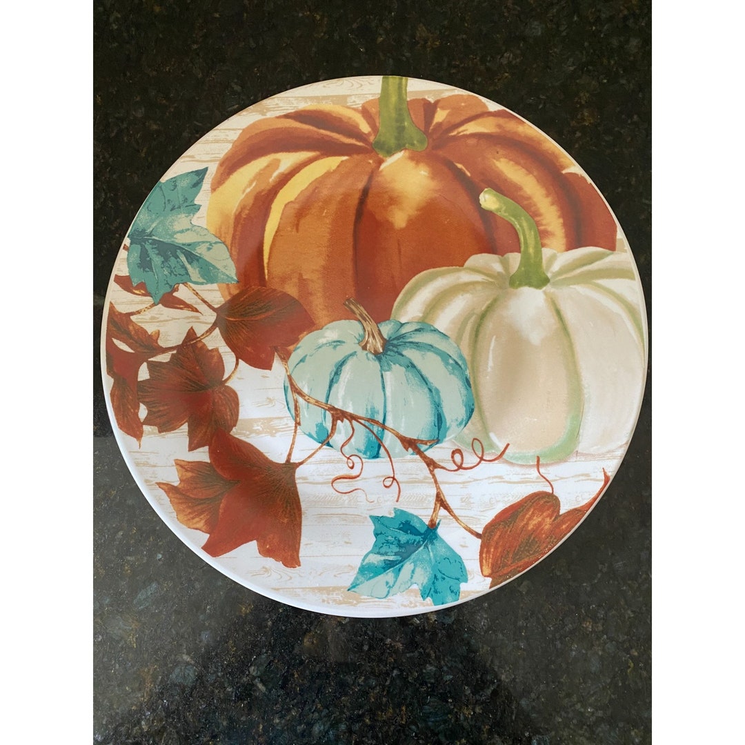 Pumpkin 10.5 Inch Royal Norfolk Dinner Plate - Etsy