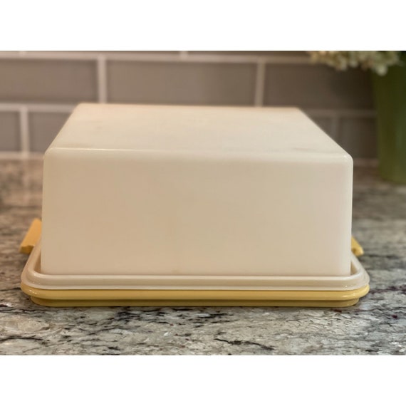 Tupperware Square Cake Saver Taker 1241 - Etsy