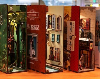 Book Nook Shelf Insert Kit | Etsy