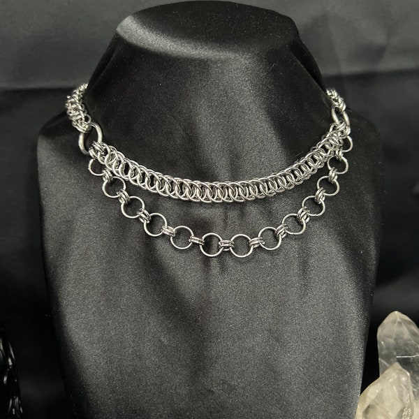 Chainmail Necklace - Etsy