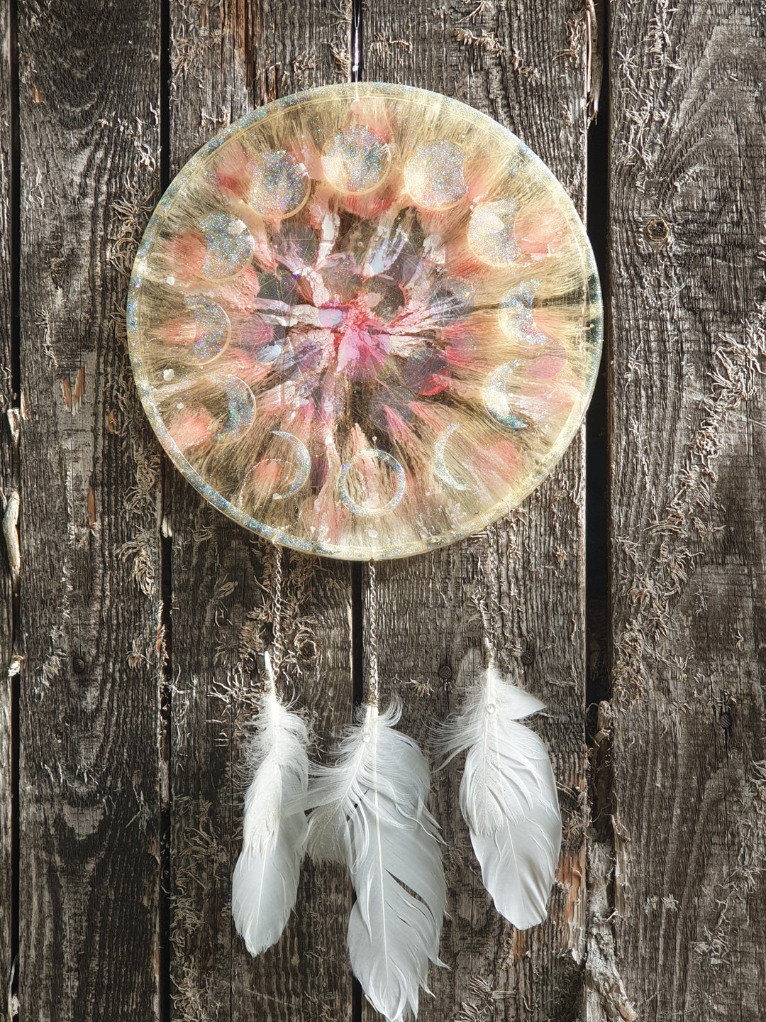 Magical Moon Phase Disc Moon Phase Wall Decoration Moon - Etsy