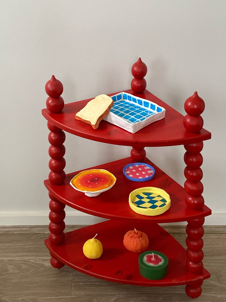 Swimming Pool Trinket Tray Unique Hand Painted Clay Display | Etsy