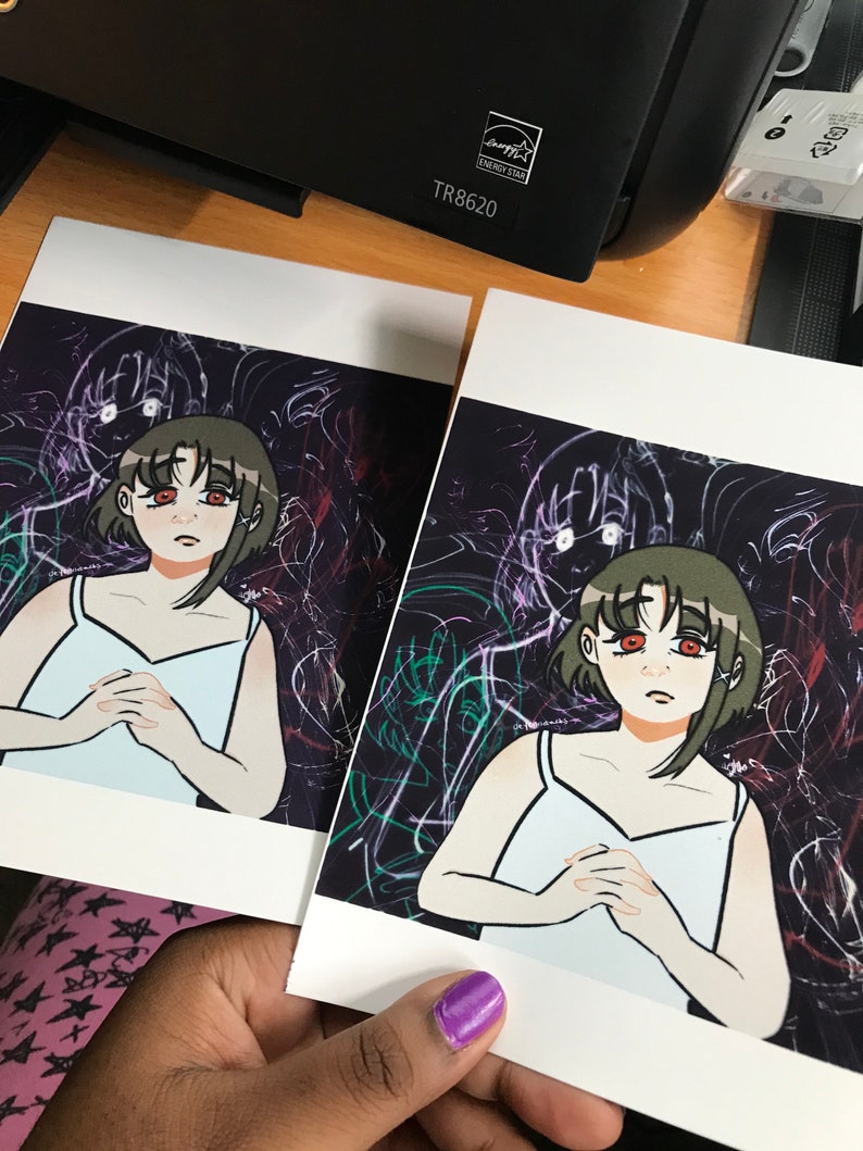 Serial Experiments Lain Art Print - Etsy