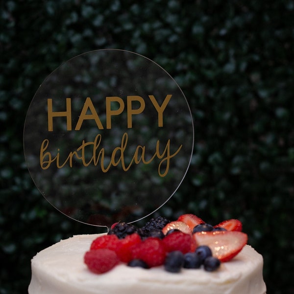 Birthday Cake Sign - Etsy