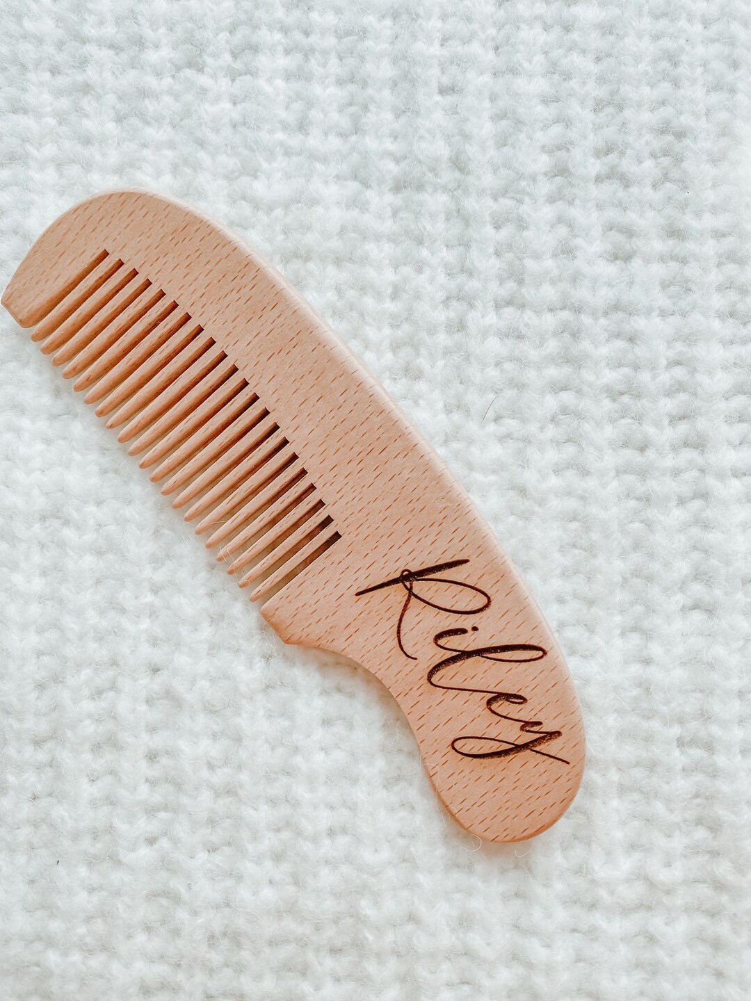 Personalized Baby Comb, Baby Gift, Baby Shower Gift, Newborn, Wooden ...