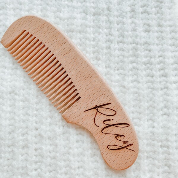 Wooden Comb - Etsy