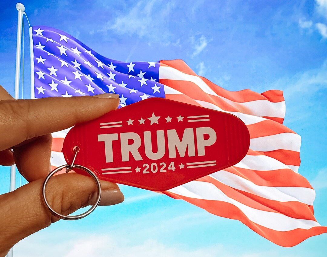 Trump Keychain, MAGA, Make America Great Again, MAGA Keychain, Donald ...