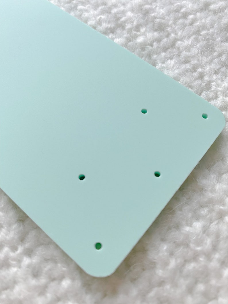 Badge Buddy Pin Holder - Blank ID Card Backer With 5 Holes - Wear ...