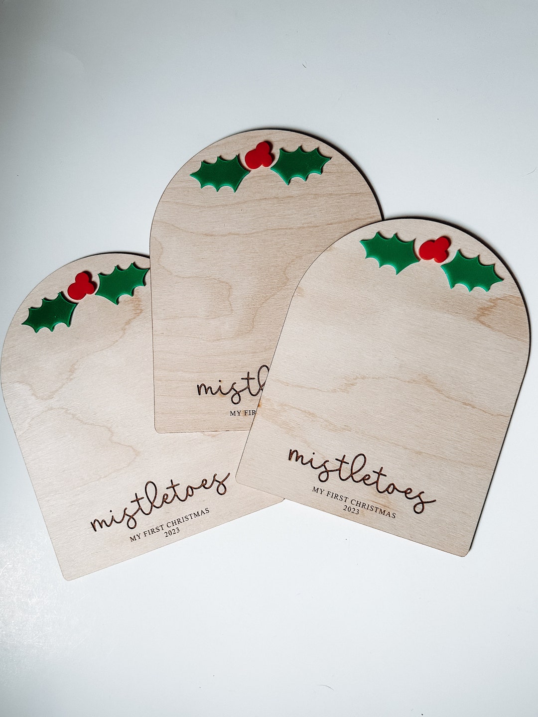 Mistletoes Baby Footprint Mistletoe Craft Baby's First Christmas Craft ...