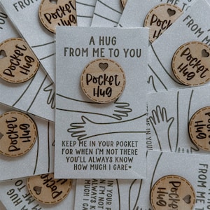 Pocket Hugs, Affirmation Messages, Back to School, Pocket Hug -brave ...