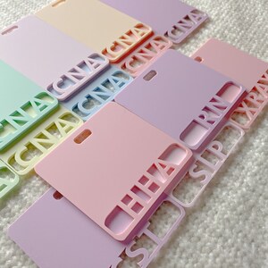 Badge Buddy for ID Card, Work ID Badge Holder, Lab Badge Buddy, Marker ...