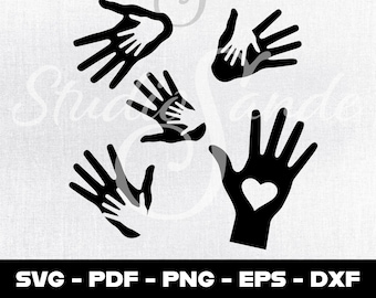 Helping Hands Svg - Etsy