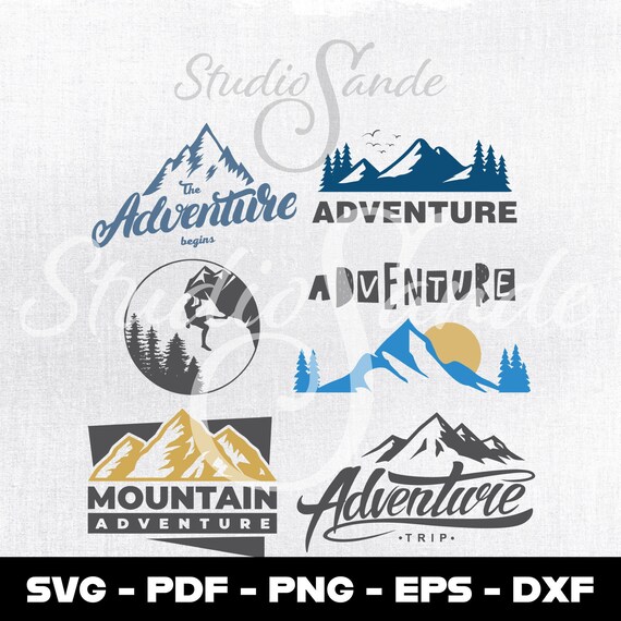 Adventure Bundle SVG Png Dxf Pdf Eps - Etsy