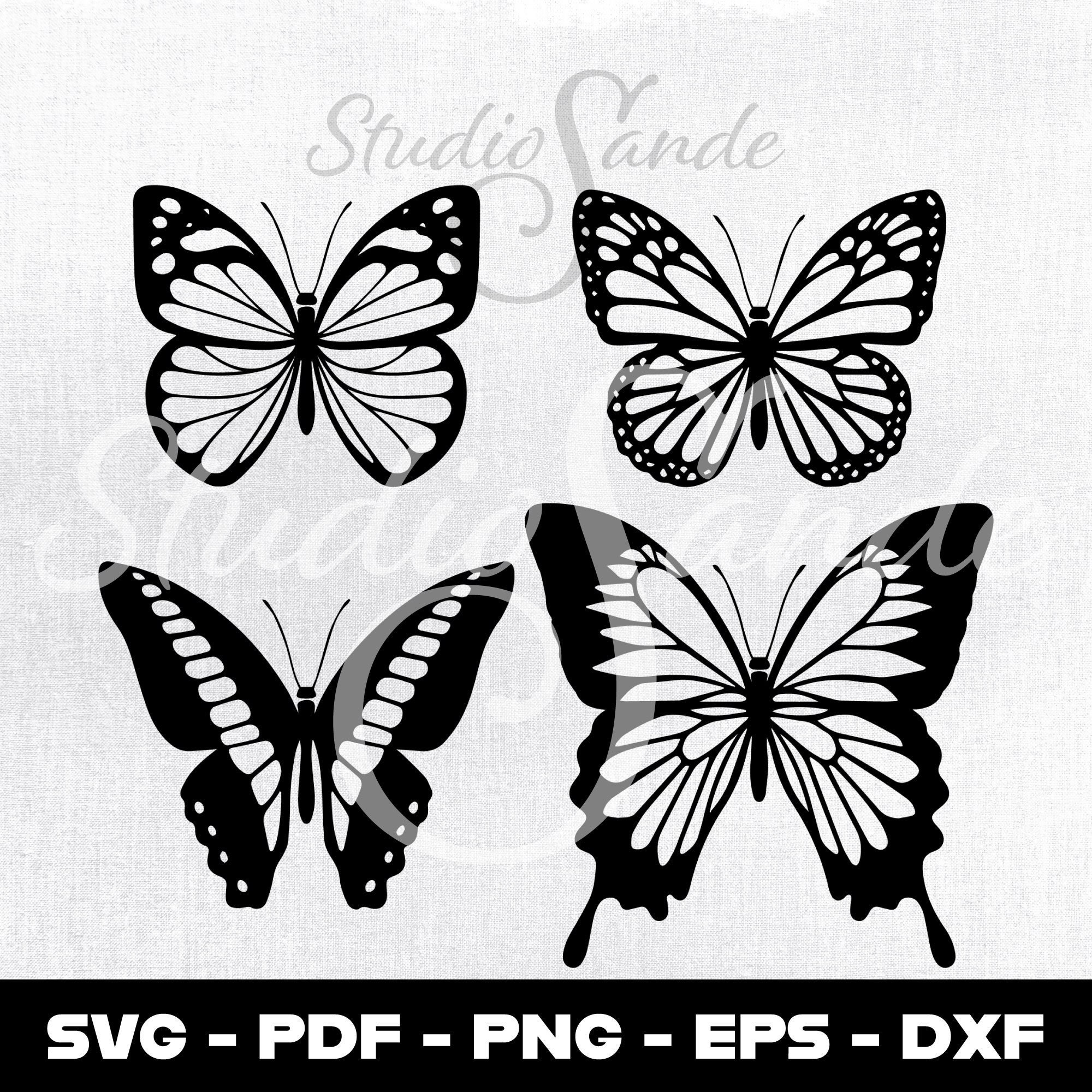 Butterfly SVG, Butterfly Bundle SVG Files, Butterfly Files for Cricut ...