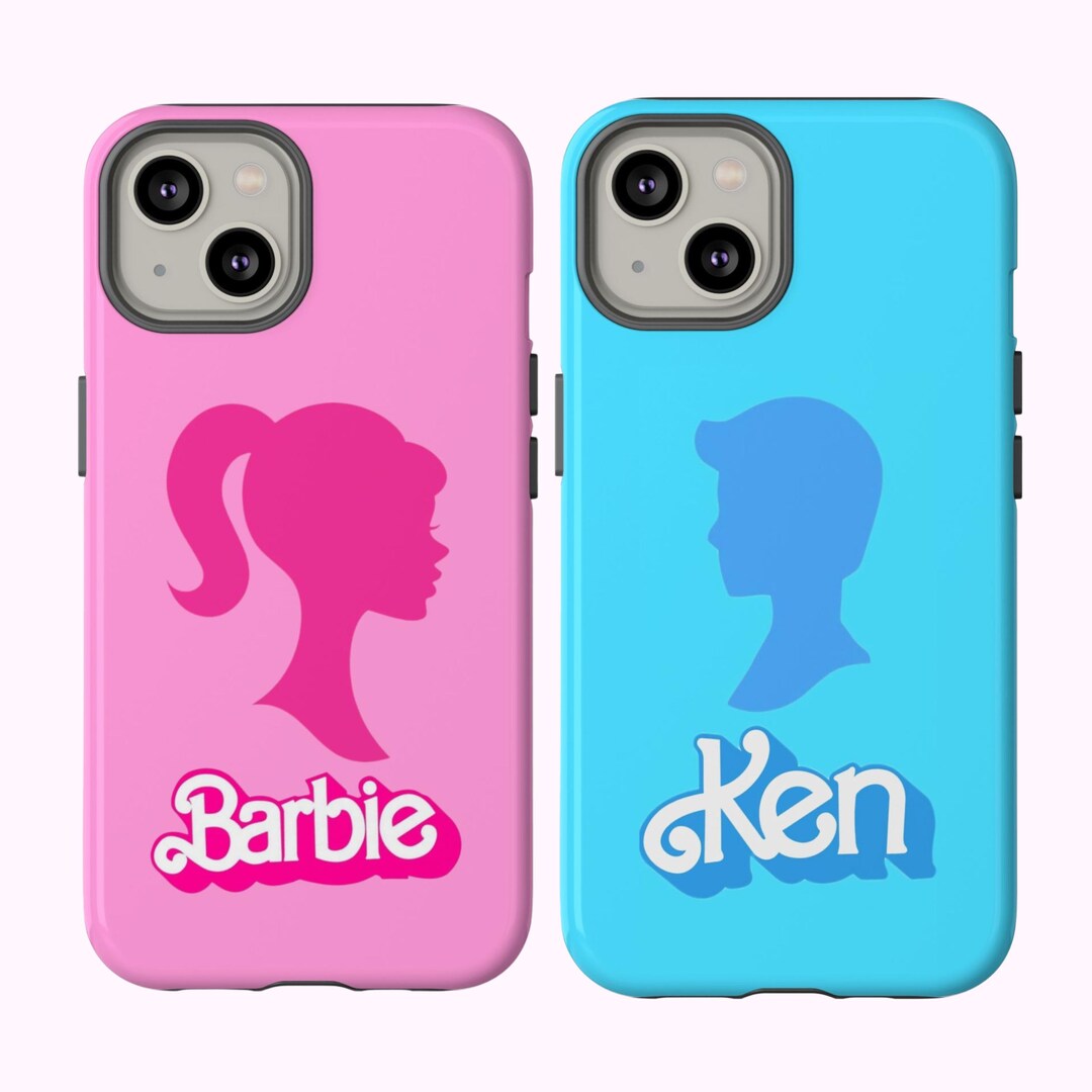 Couples Barbie and Ken Tough Cases, Matching Phone Cover Set ...