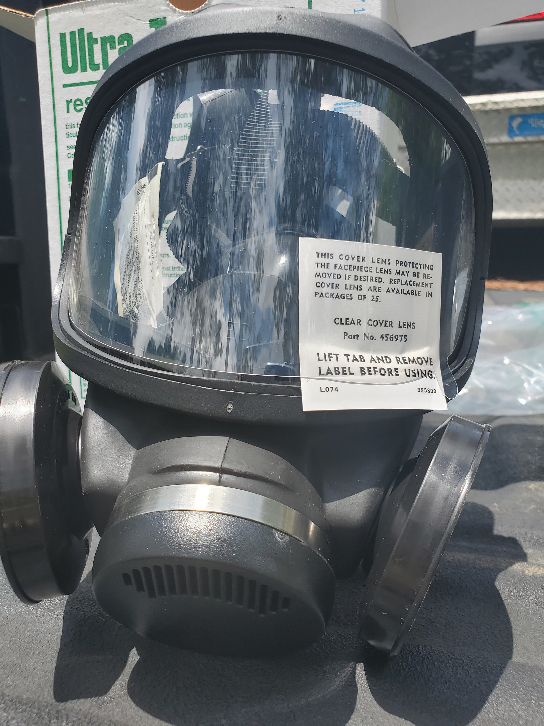 MSA Ultra Twin Respirator Full Face Mask - Etsy