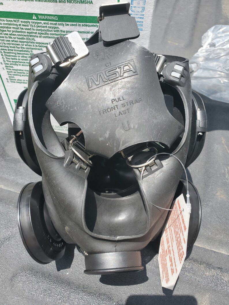MSA Ultra Twin Respirator Full Face Mask - Etsy
