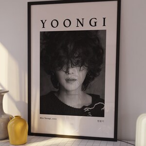 Yoongi BTS Poster Set of 3 (digital Download), SUGA Minimalist Bts ...