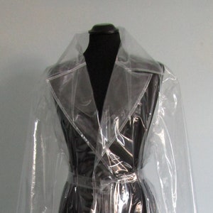 Raincoat Glass Clear Transparent Vinyl Raincoat - Etsy