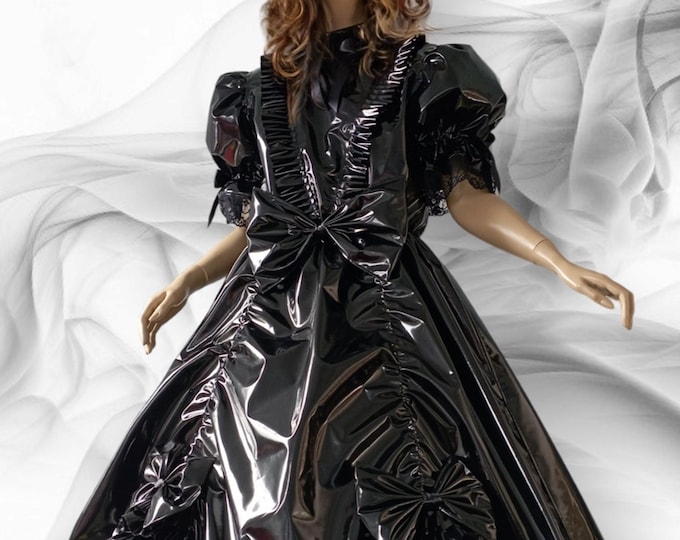 PVC French Maids Dress. - Etsy UK