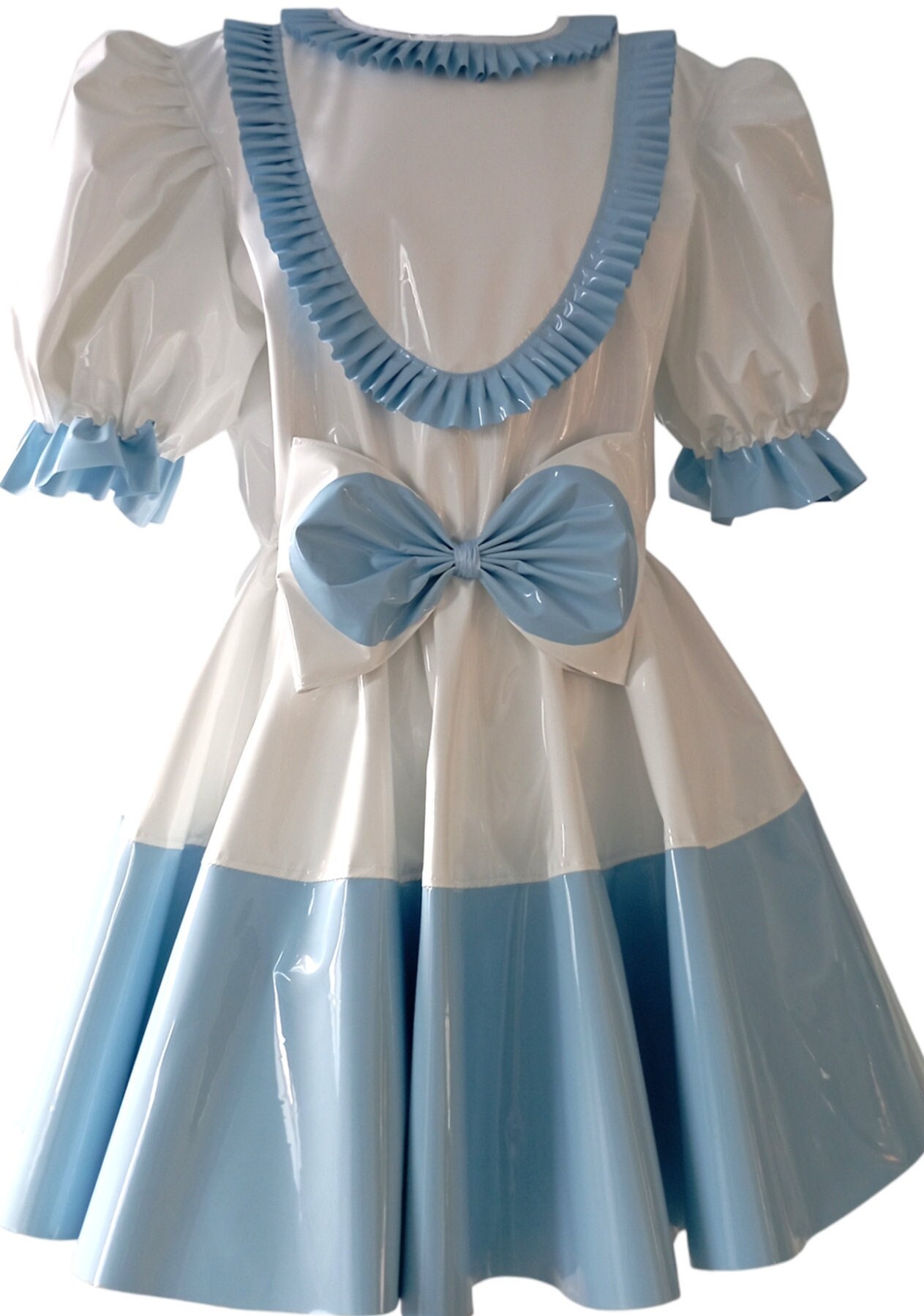 Maids Dress Front Bow Lockable - Anadincrafts.com - Etsy