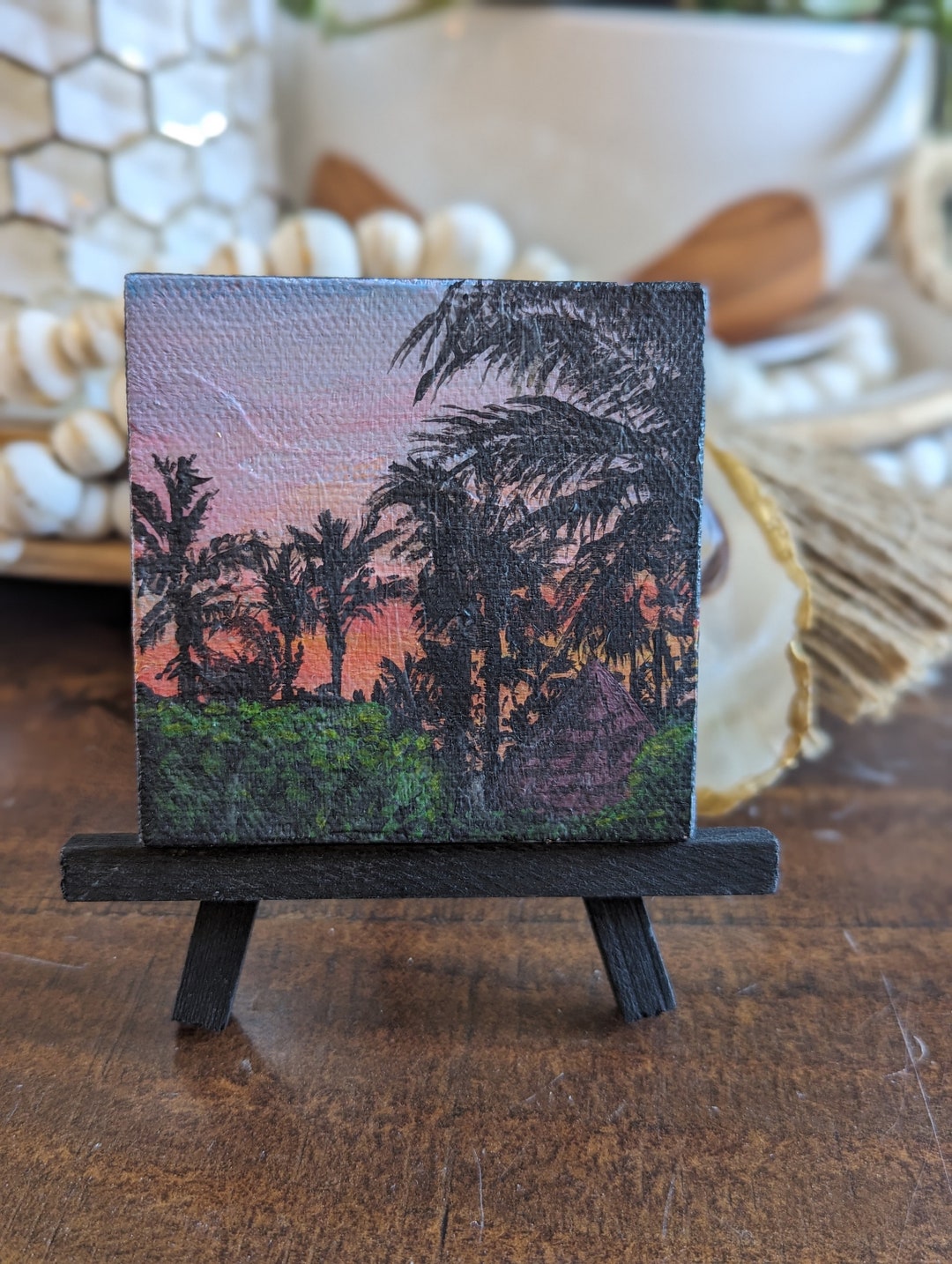 Original Painting, Mini Painting, Mini Art, Acrylic Mini Painting on ...