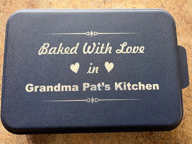 Personalized Cake Pan - Etsy