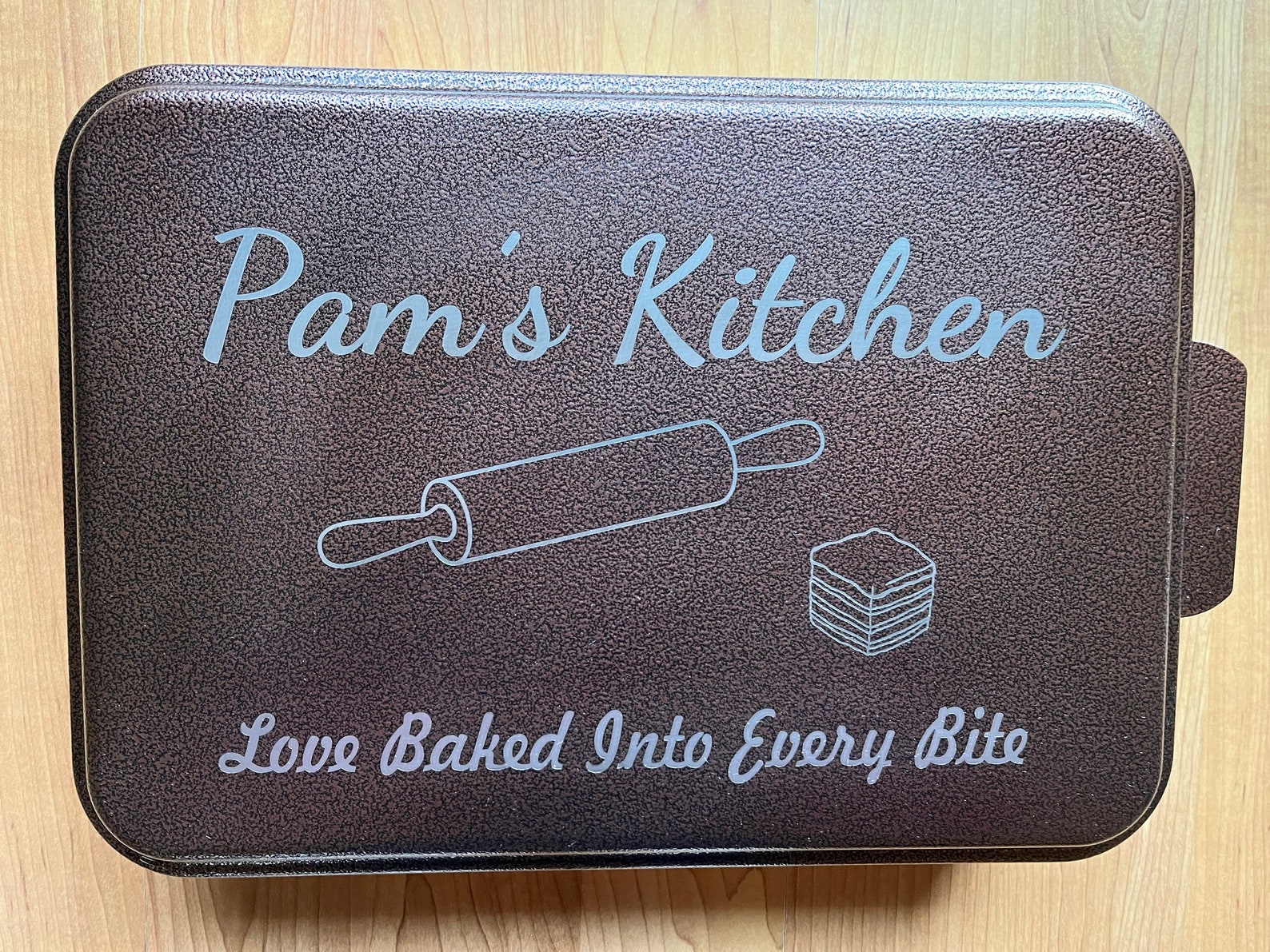 Personalized Cake Pan - Etsy