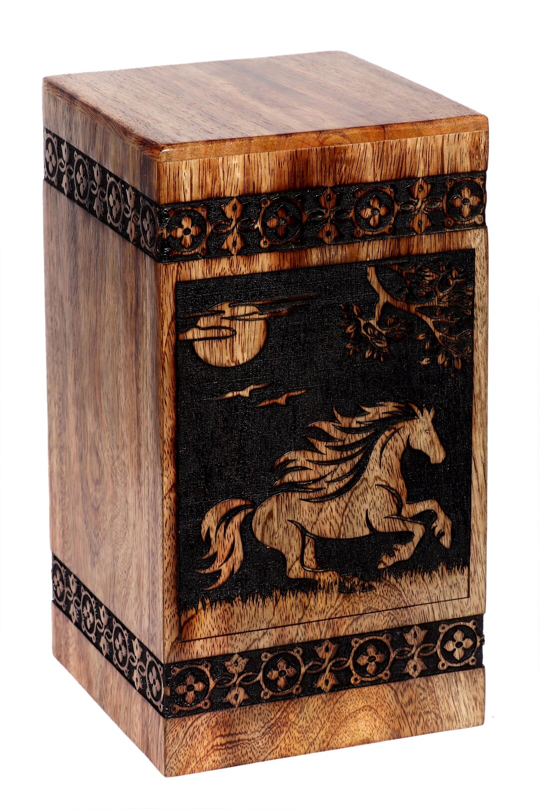 Handmade Horse Urns for Human Ashes, Adult Large Cremation Urns ...