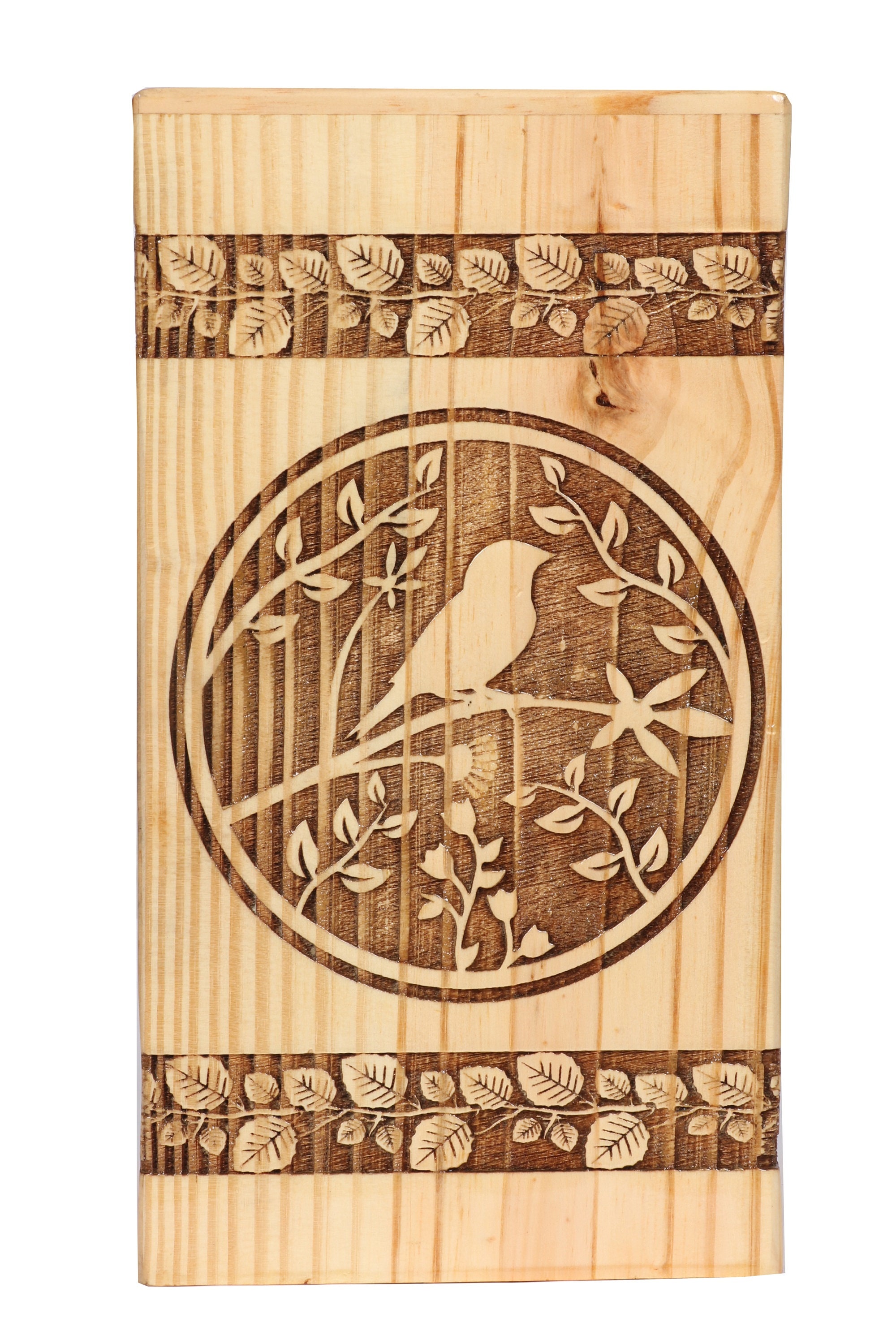 Humming Bird Handmade Pinewood Cremation Urn for Human Ashes ...