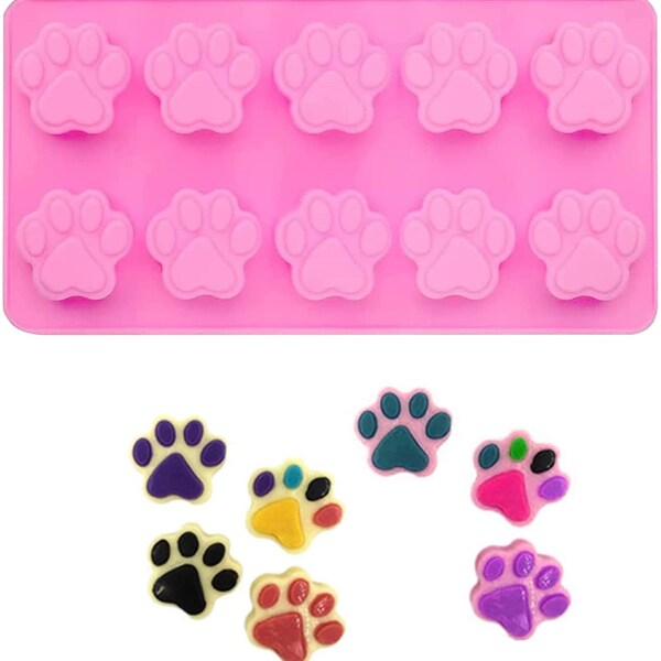 Paw Print Mold - Etsy UK