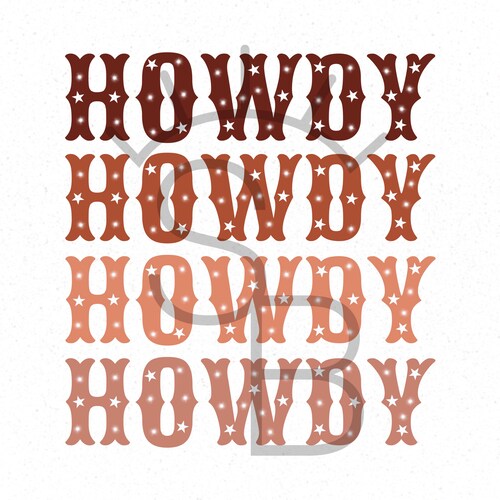 HOWDY Digital Download - Etsy