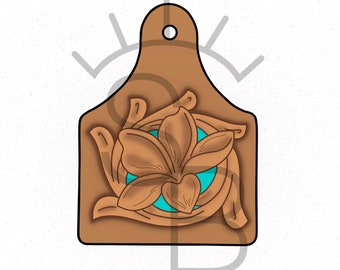 Leather Ear Tag - Etsy