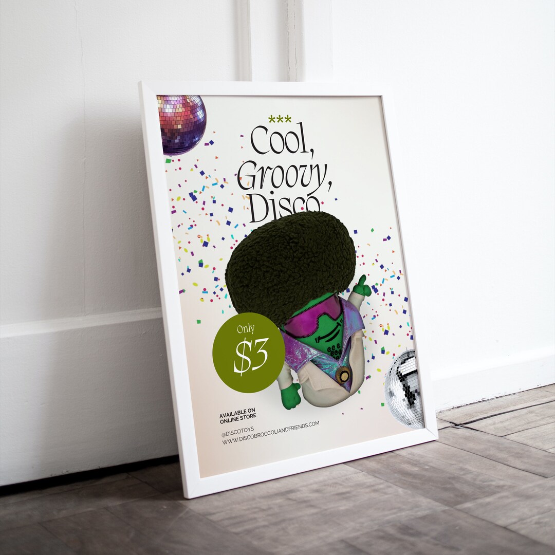 Disco Broccoli AD Telltale's the Walking Dead Poster - Etsy