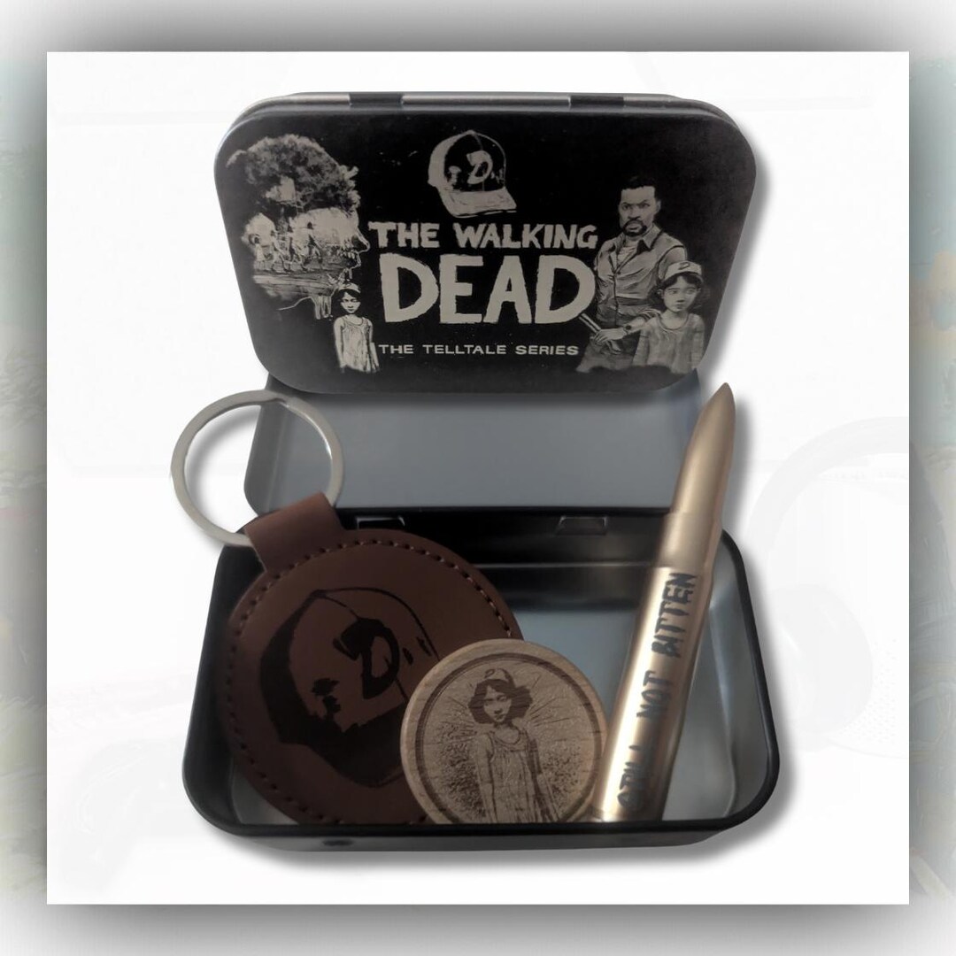 Telltale the Walking Dead - Inspired - Engraved Stash Tin - Unique Gift ...