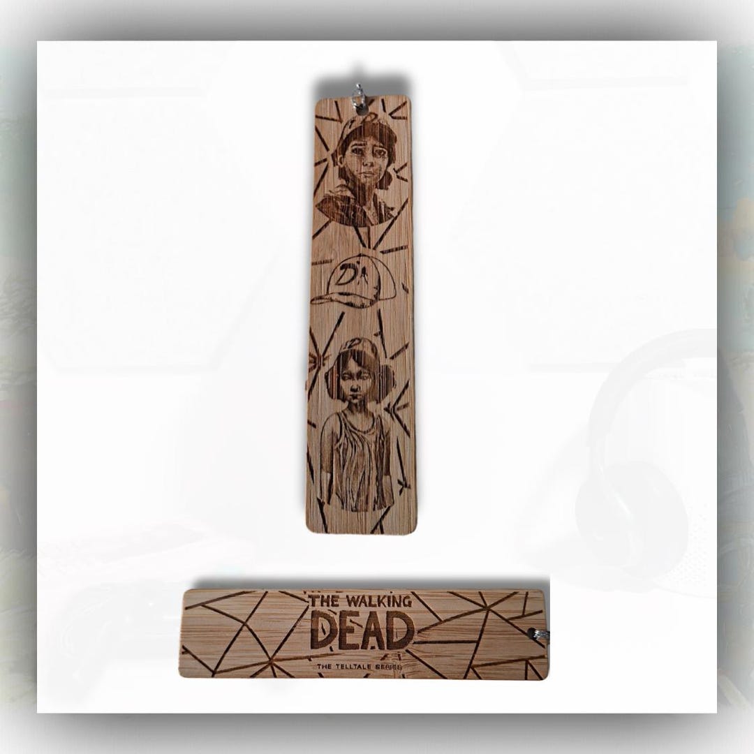 Telltale the Walking Dead - Lee and Clem - Bookmark, Unique Gift, Video ...