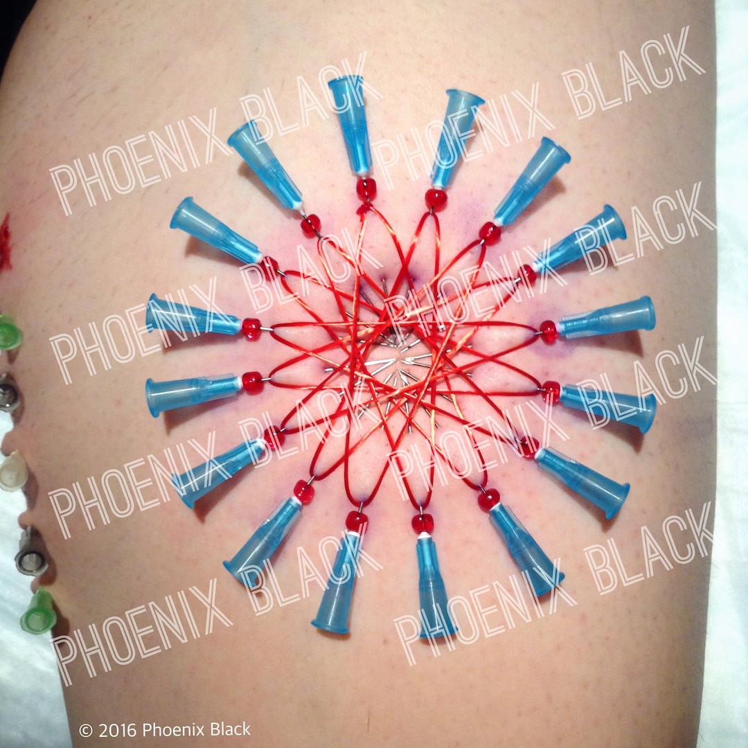 Beaded String Art Circle Absolute Beginner Artistic Piercing - Etsy