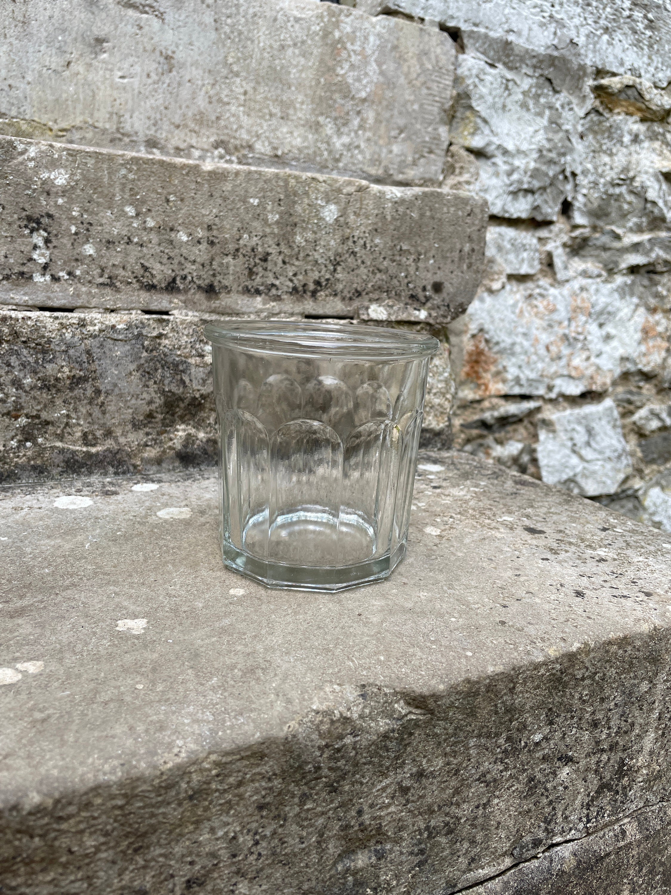 Vintage French Jam Jar | Glass Jam Jar | Decorative Glass Jar | Large ...